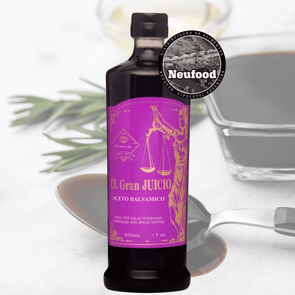ACETO BALSAMICO 500ML EL GRAN JUICIO - Mayorista de Frutos Secos